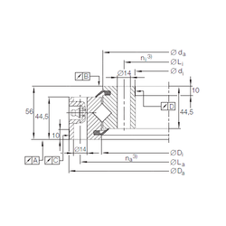 Bore Diameter (mm) INA XSU 14 0944 Thrust Roller Bearings - Chinese ...