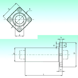 400 mm x 650 mm x 200 mm d NBS KBKL 12-PP Linear Bearings - Chinese ...