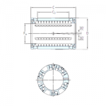 340 mm x 620 mm x 165 mm Fw SKF LBCD 16 A-2LS Linear Bearings - Chinese ...