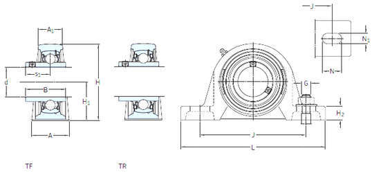 Bearing number SKF SY 60 FM Bearing Units - Chinese Maximum Complex ...